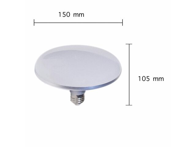 Ampoule E27 LED 24W 220V 120° Projecteur - Blanc Froid 6000K - 8000K ...