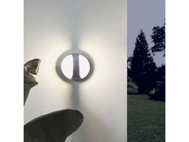 Applique Murale LED 15W Blanche Ronde | Contact Silumen