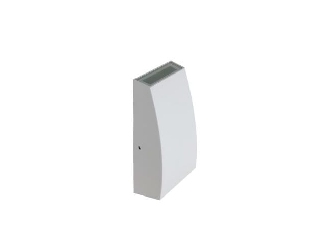 Applique Murale LED 7W IP44 Double Faisceaux BLANC - Blanc Chaud 2300K ...