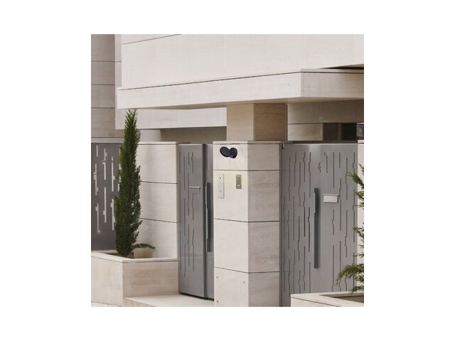 Applique murale LED 9W IP54 NOIR - Blanc Neutre 4000K - 5500K | Contact ...
