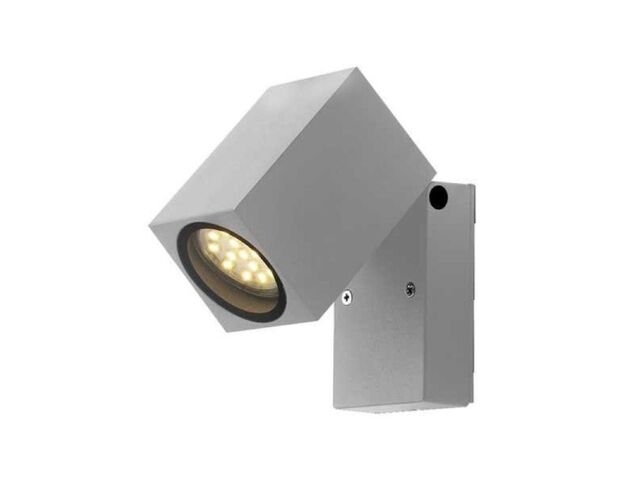 Applique Murale LED IP44 Orientable pour ampoule GU10 - Gris | Contact ...