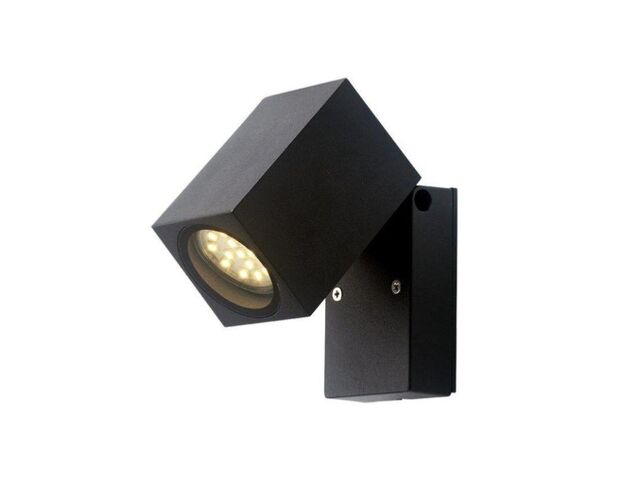 Applique Murale LED IP44 Orientable pour ampoule GU10 - Gris | Contact ...