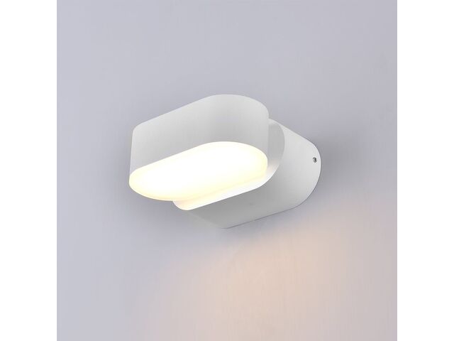 Applique Murale LED IP54 Orientable Ovale - Blanc Chaud 2300K - 3500K ...