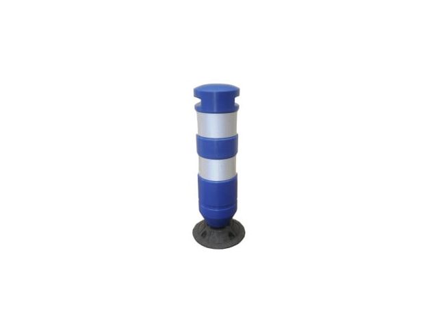 Balise type J bleu accès parking 1/4 tour sur socle - Souple | Contact ...