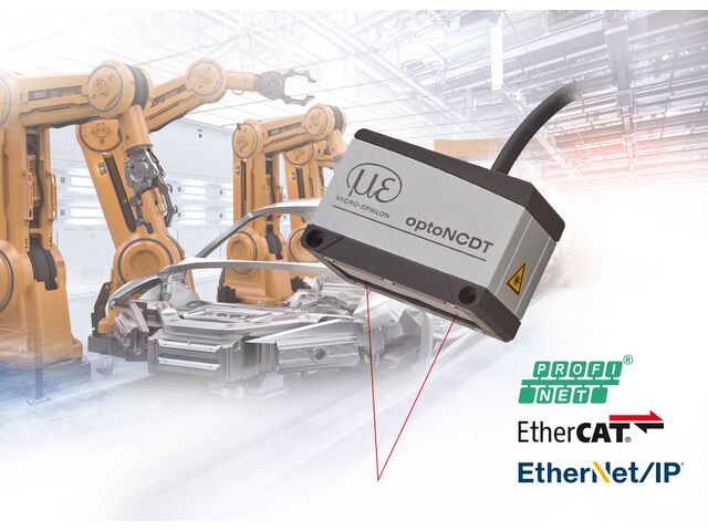 Capteur laser performant avec interface EtherCAT intégrée | Contact ...