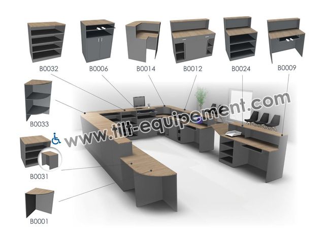 Comptoir caisse magasin | Contact TILT' EQUIPEMENT