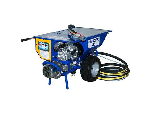 Machine à Projeter pour Mortiers et Enduits Extérieurs COMPACT PRO 35 ...