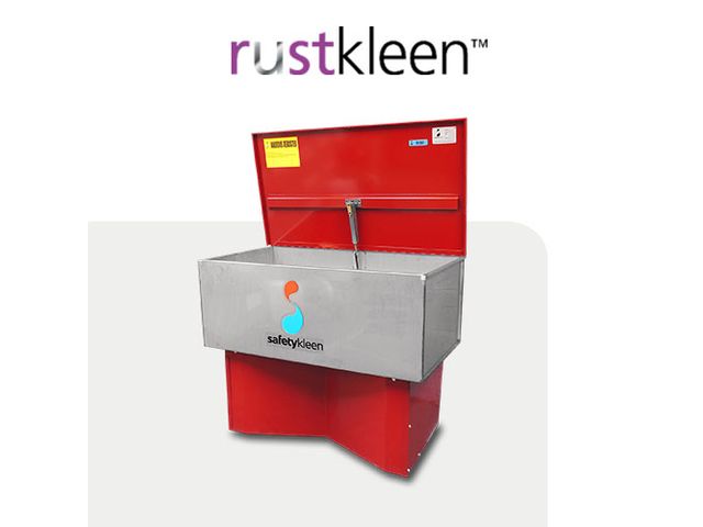 Machine de nettoyage antirouille | RUSTKLEEN | Contact SAFETYKLEEN FRANCE