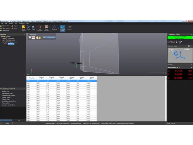 Module logiciel de suivi dynamique : VXtrack | Contact AMETEK SAS ...