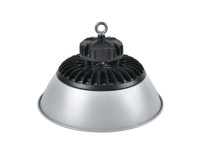 Pack de 5 - Cloche LED Industrielle 150W 90° ARGENT - Blanc Neutre ...