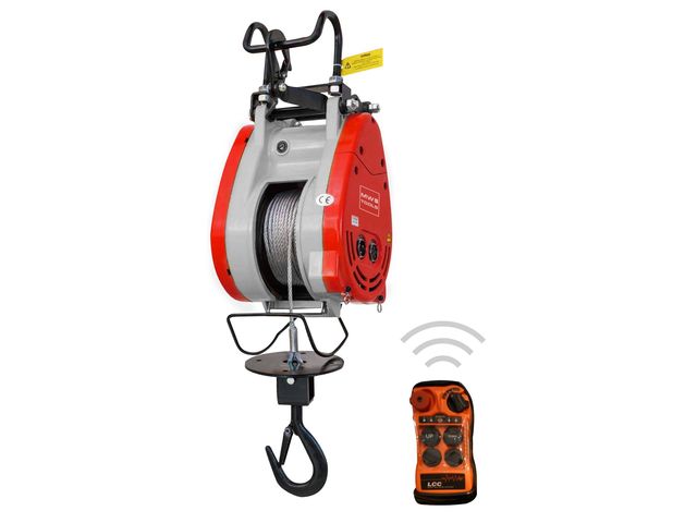 Palan à câble électrique 500 kg de qualité industrielle MW Tools PHS500 ...