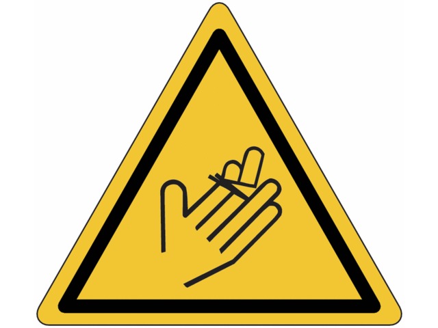Panneaux de danger Attention à vos mains, risque de coupure | Contact SETON