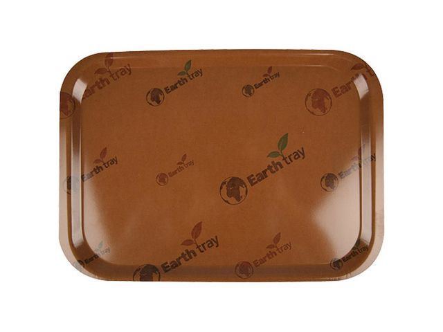 Plateau fast food et restauration rapide en bois 37,5x26,5cm | Firplast ...