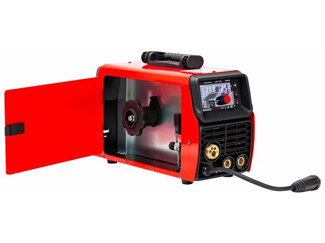 Poste à souder MIG-MAG 200A inverter synergique portable avec écran LCD ...