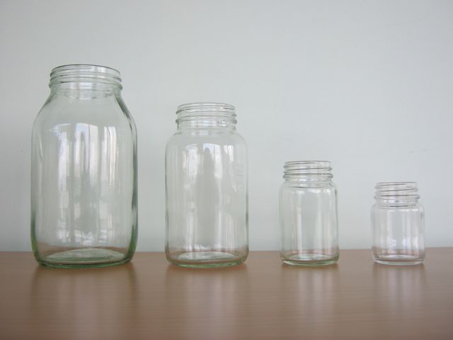 Poudrier en verre blanc | ID LABO | Contact ID LABO