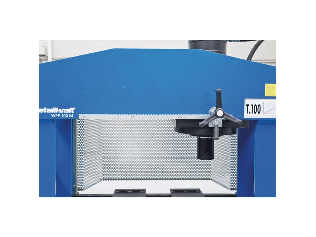 Presse d'atelier hydraulique motorisée 100T 1,5kW 400V avec cylindre ...