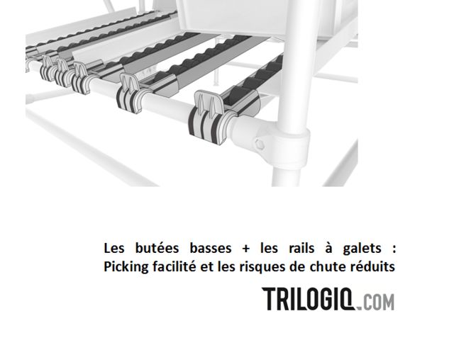 Rack de production roulant | Contact TRILOGIQ