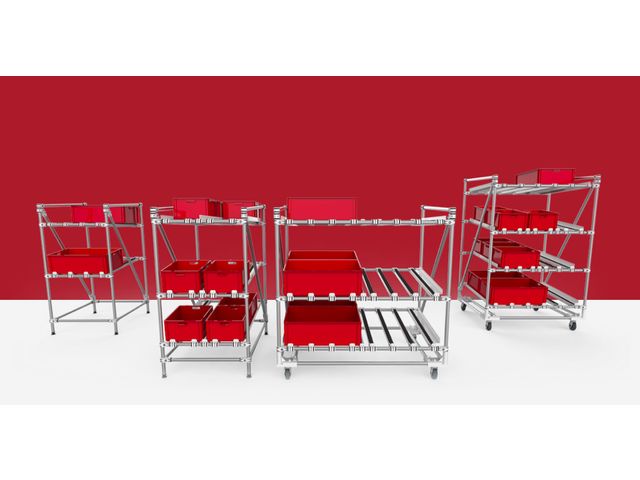 Rack de production roulant | Contact TRILOGIQ