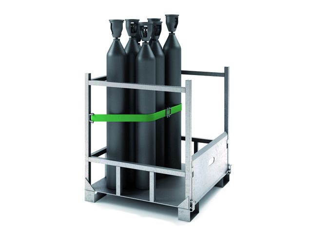 Rack stockage Bouteille de gaz | Contact Axess Industries