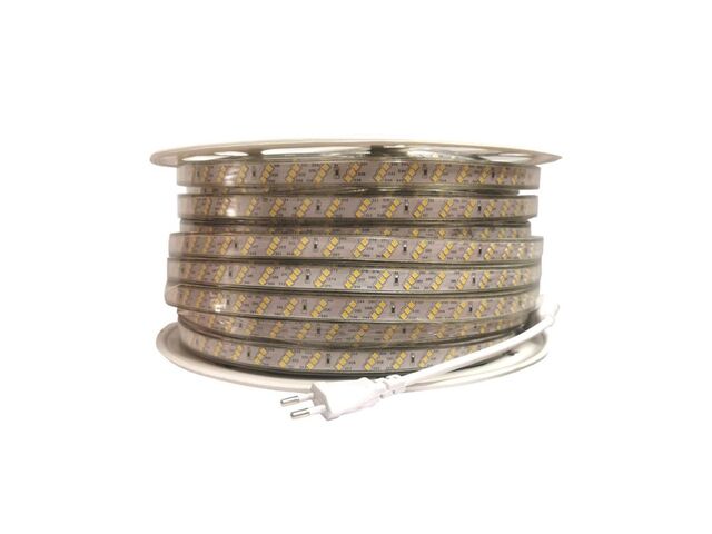 Ruban LED 220V Recoupable 50M IP65 2835 180LED/m Triple Rangée - Blanc ...