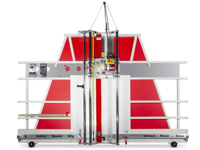 Scie à panneaux verticale multi-matières 1,65 kW 1625mm combinée avec ...