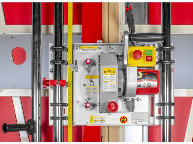 Scie à panneaux verticale multi-matières 1,65 kW 1625mm combinée avec ...