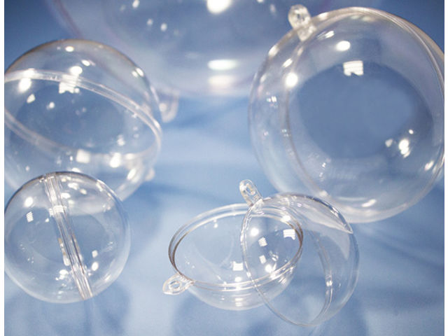 Sphère boîte PS polystyrène rigide transparent | Contact Abaqueplast