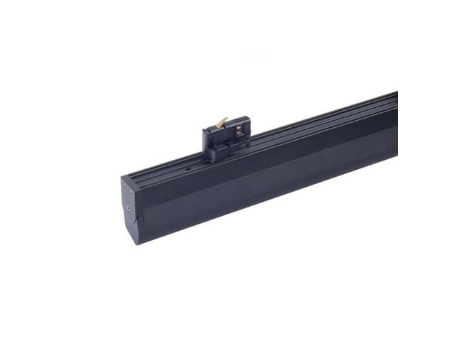 Spot LED sur Rail Linéaire Triphasé 60cm 30W Noir Garantie 5 ans ...