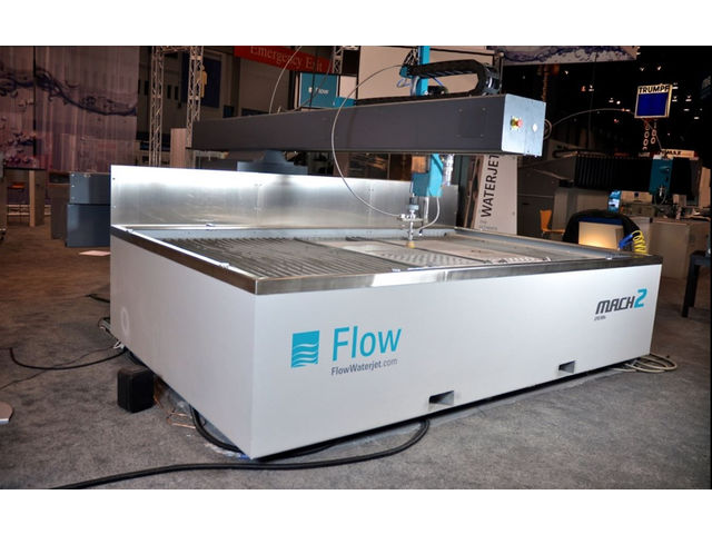 Système de découpe jet d'eau Mach 2b | Contact Flow Europe GmbH - Flow Waterjet Europe