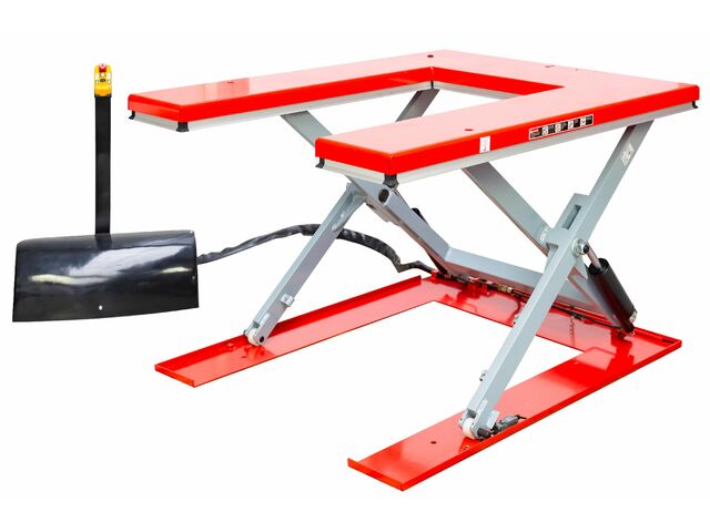 Table élévatrice à ciseaux 1000 kg type U MW Tools TPSL1150 | Contact ...