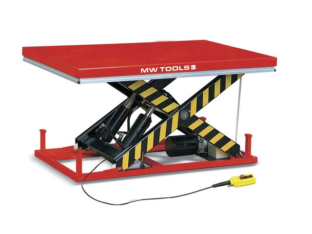 Table élévatrice à ciseaux 1050mm 4000kg 3x400V MW Tools TPSL4100 ...