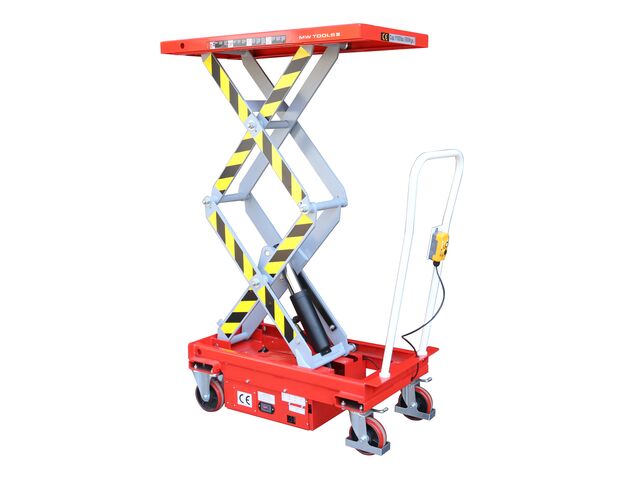 Table élévatrice électrique mobile 500 kg 1010x520mm Hauteur 1618mm MW ...