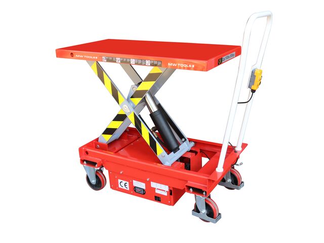 Table élévatrice électrique mobile 500 kg 1010x520mm Hauteur 950mm MW ...