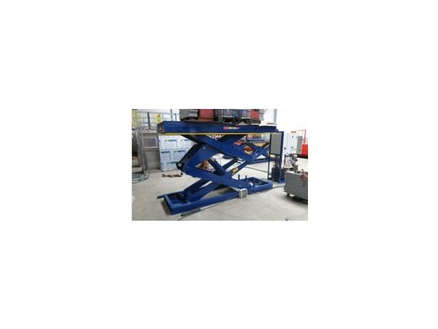 Table élévatrice fixe avec double ciseau 3 500 Kg | HLS INDUSTRIE ...