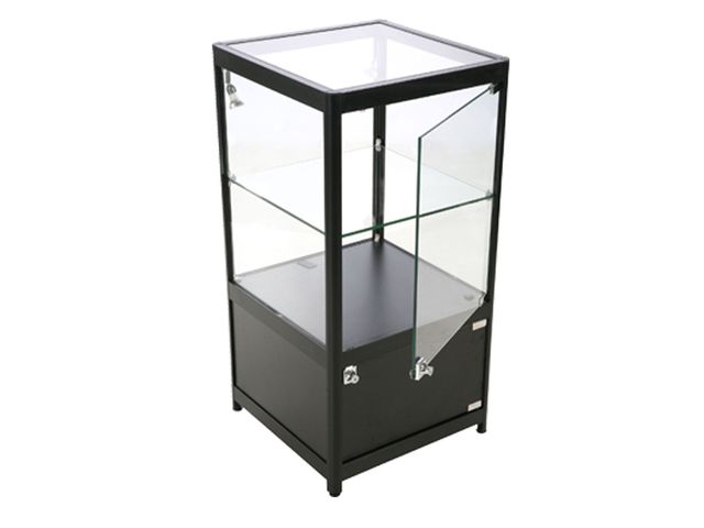 Vitrine Exposition H.90 x largeur 45 x profondeur 45 cm | Contact EDIMETA