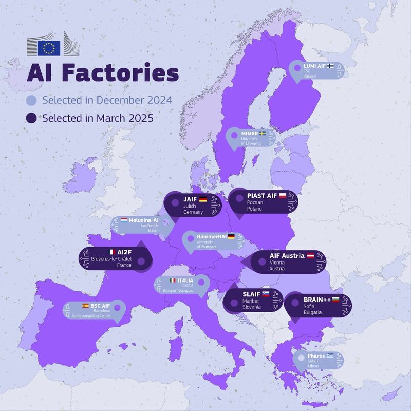 A quoi va servir l’AI factory de la France, soutenue par l’Europe