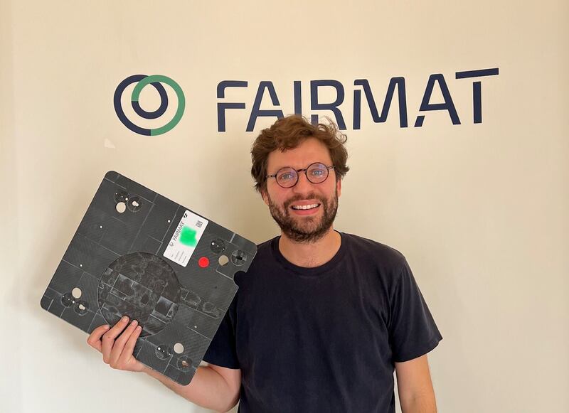 Les composites recyclés de Fairmat dans la balance
