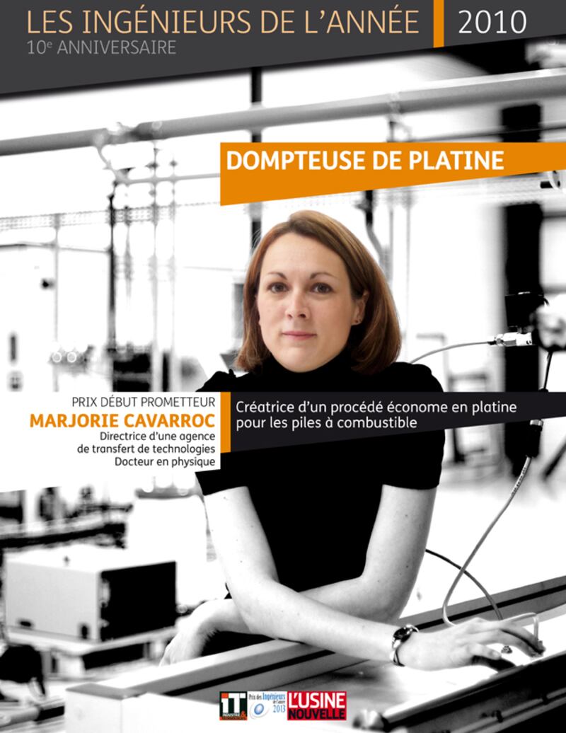 Prix début prometteur 2010 : Marjorie Cavarroc, dompteuse de platine