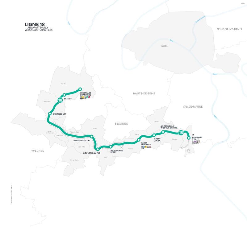 Keolis remporte le contrat de la ligne 18 du Grand Paris express