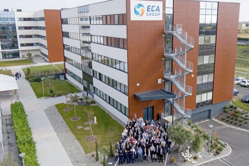ECA Group inaugure les nouveaux locaux de sa division aéronautique à ...